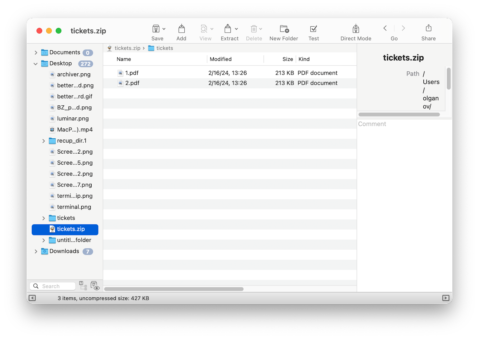 How to password protect a zip file