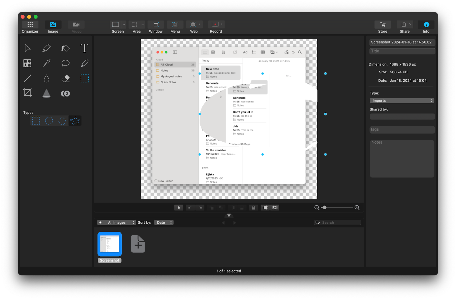 How to crop a screenshot on Mac [2024]
