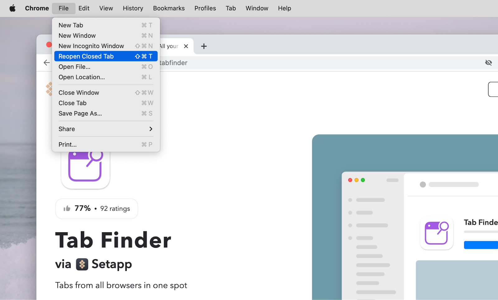 How To Reopen Closed Tabs Mac Browsers Dont Track