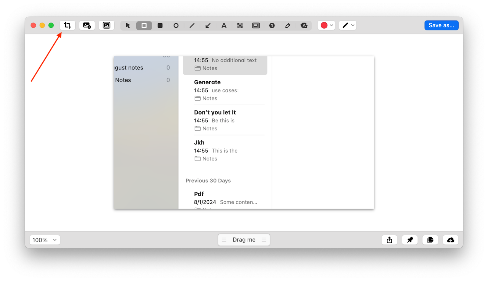How to crop a screenshot on Mac [2024]
