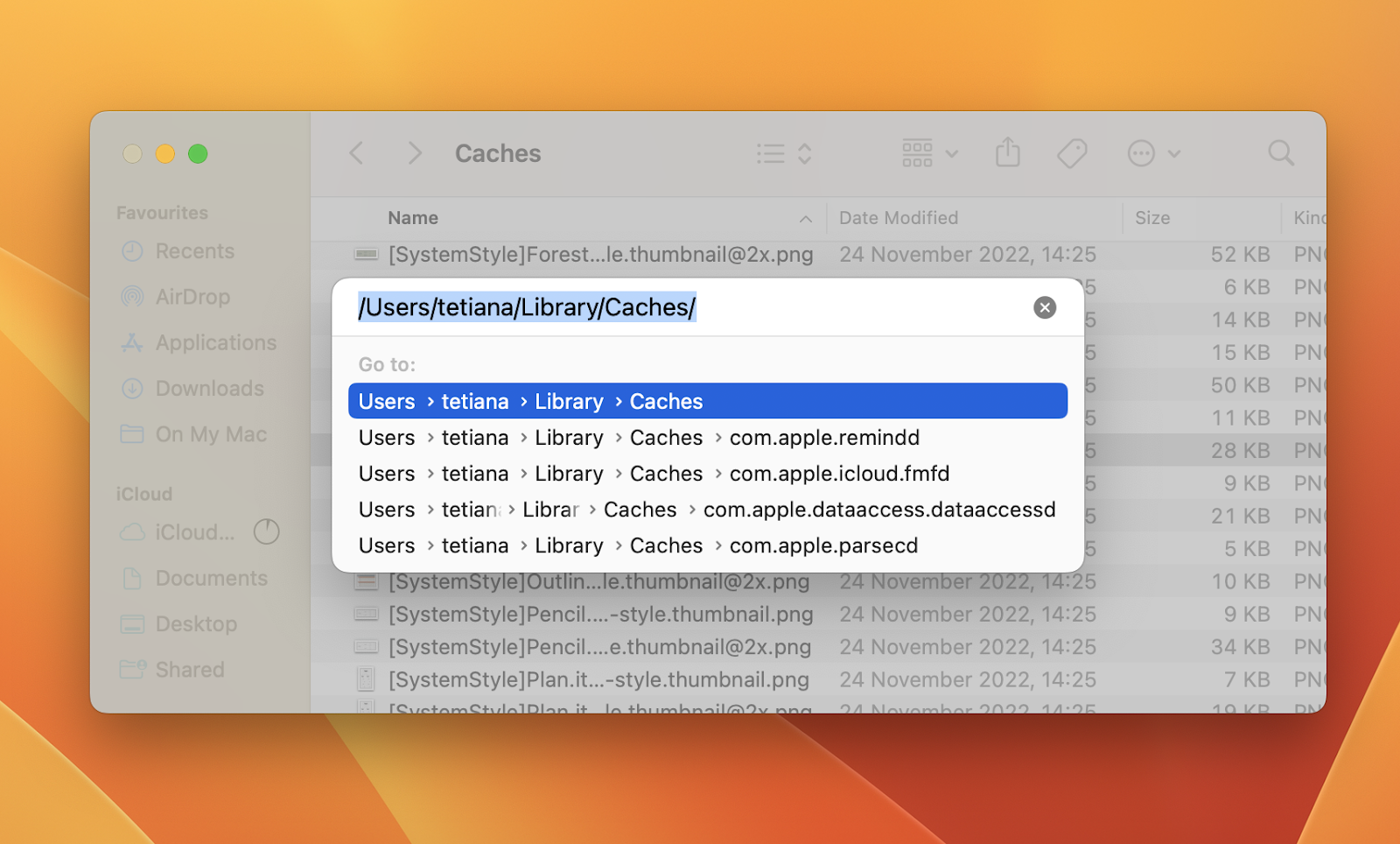 How to clear cache on a Mac