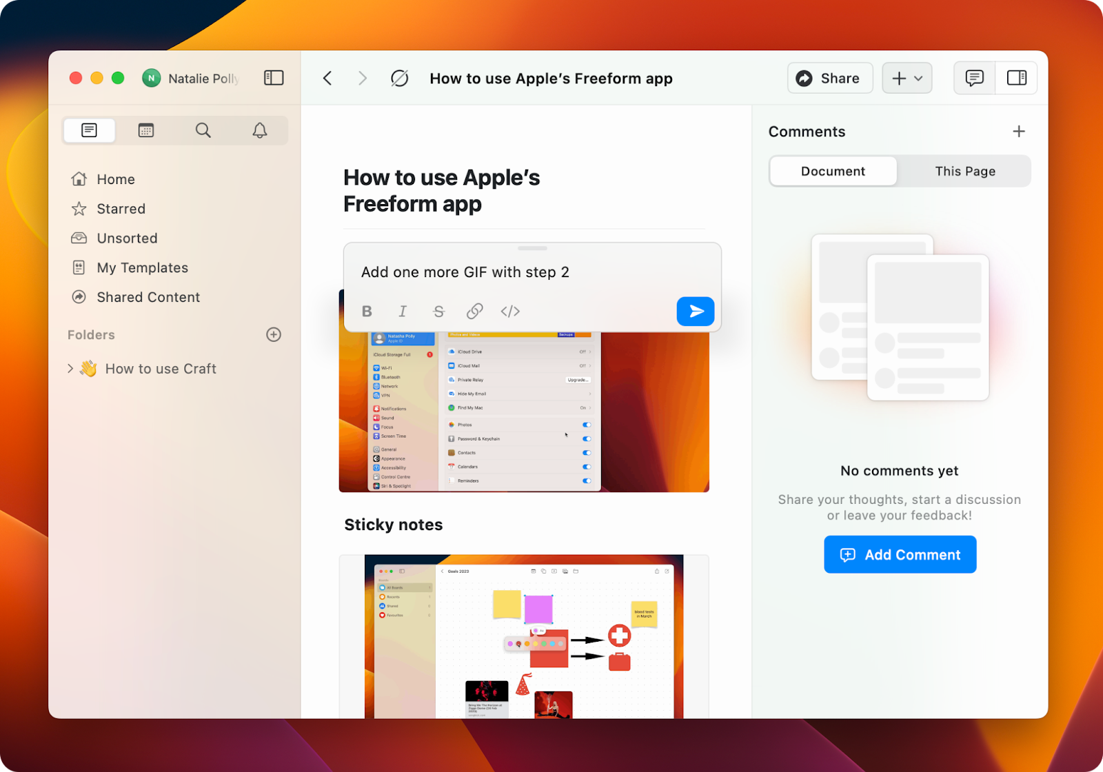 How to use Freeform app for brainstorming and collaboration