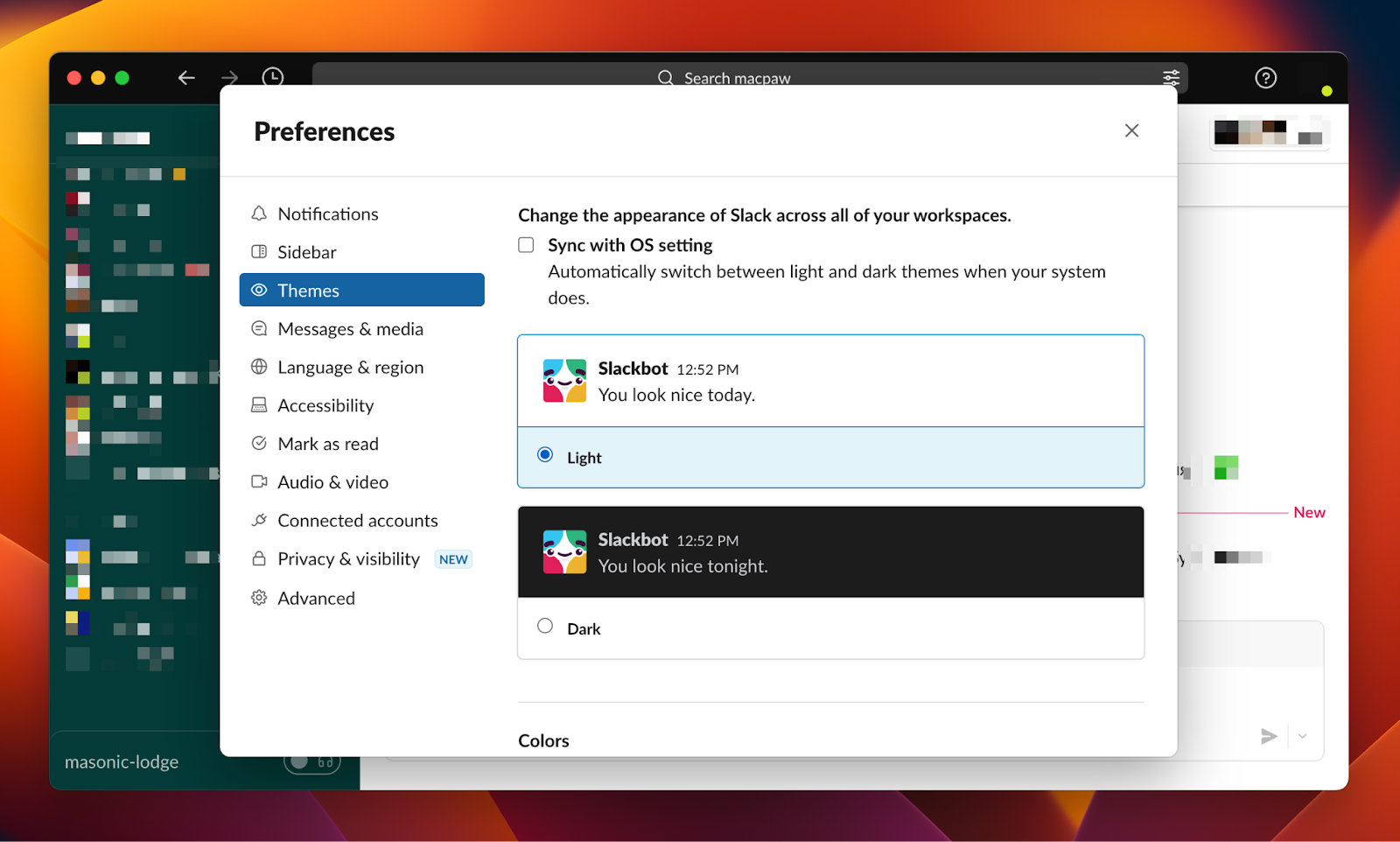 How to make Mac Dark Mode