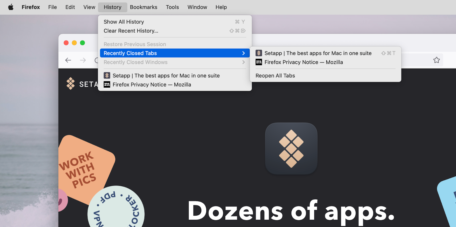 How to reopen closed tabs Mac browsers don’t track
