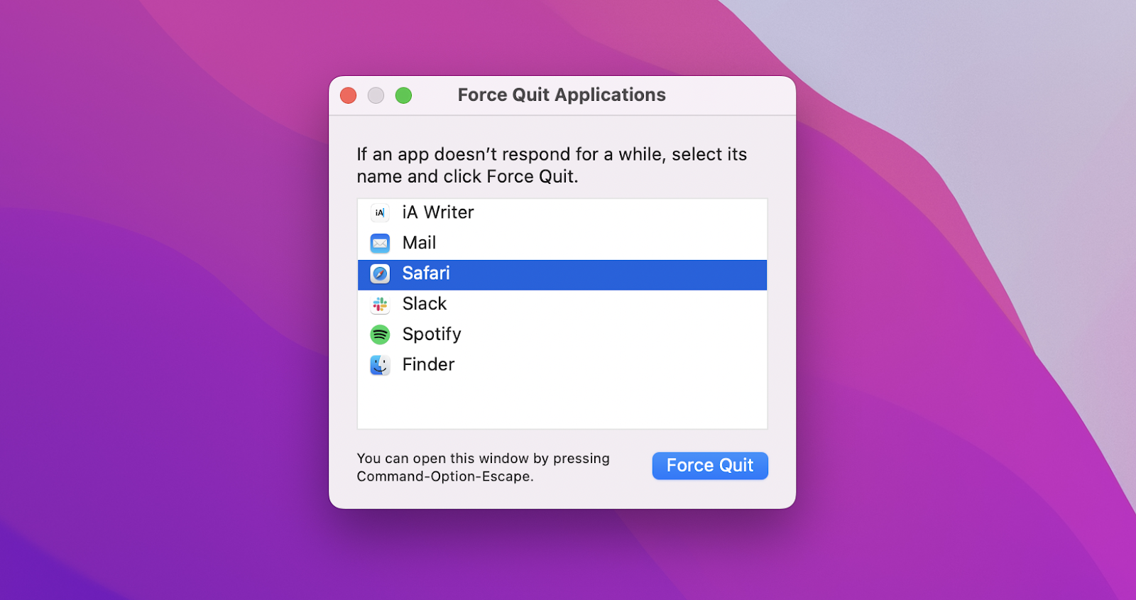 How to fix the “system has run out of application memory” Mac issue