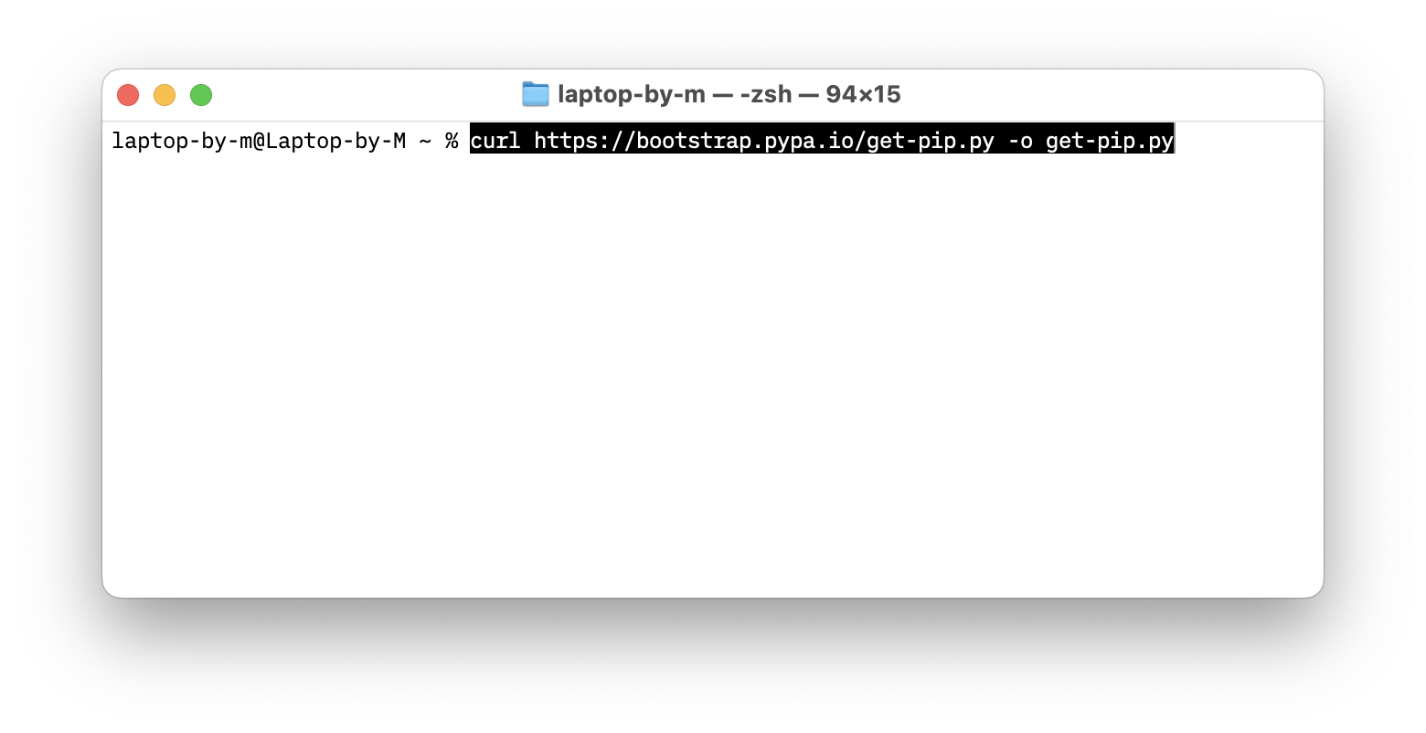 How To Install Pip On Mac