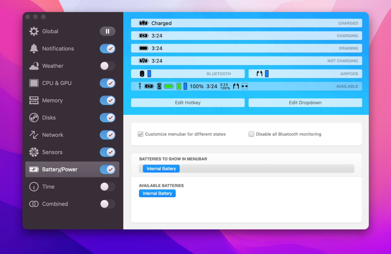 How to show battery percentage on Mac