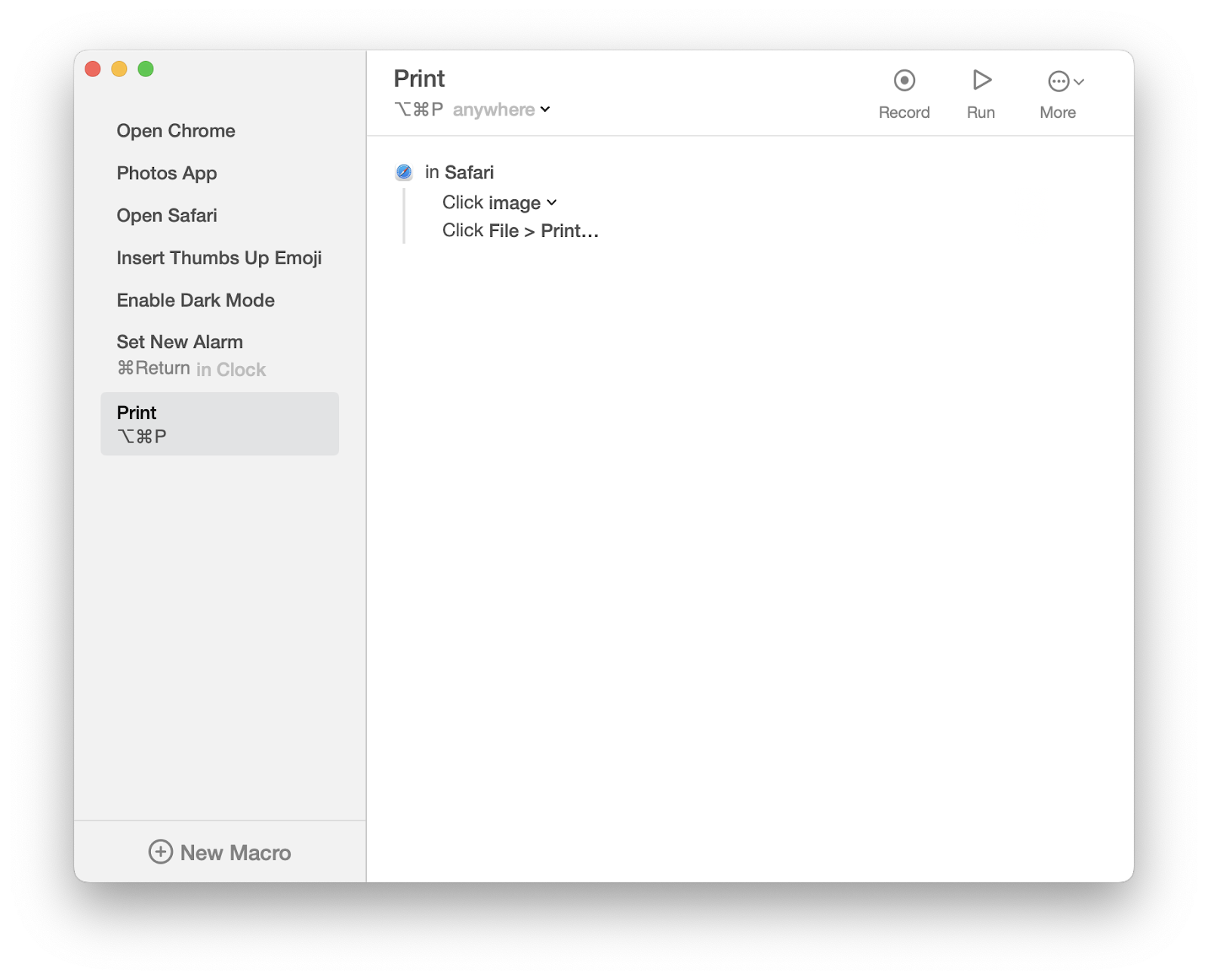 How to print on Mac