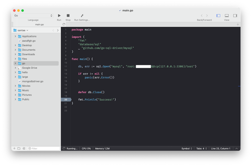 How To Use Golang With Mysql