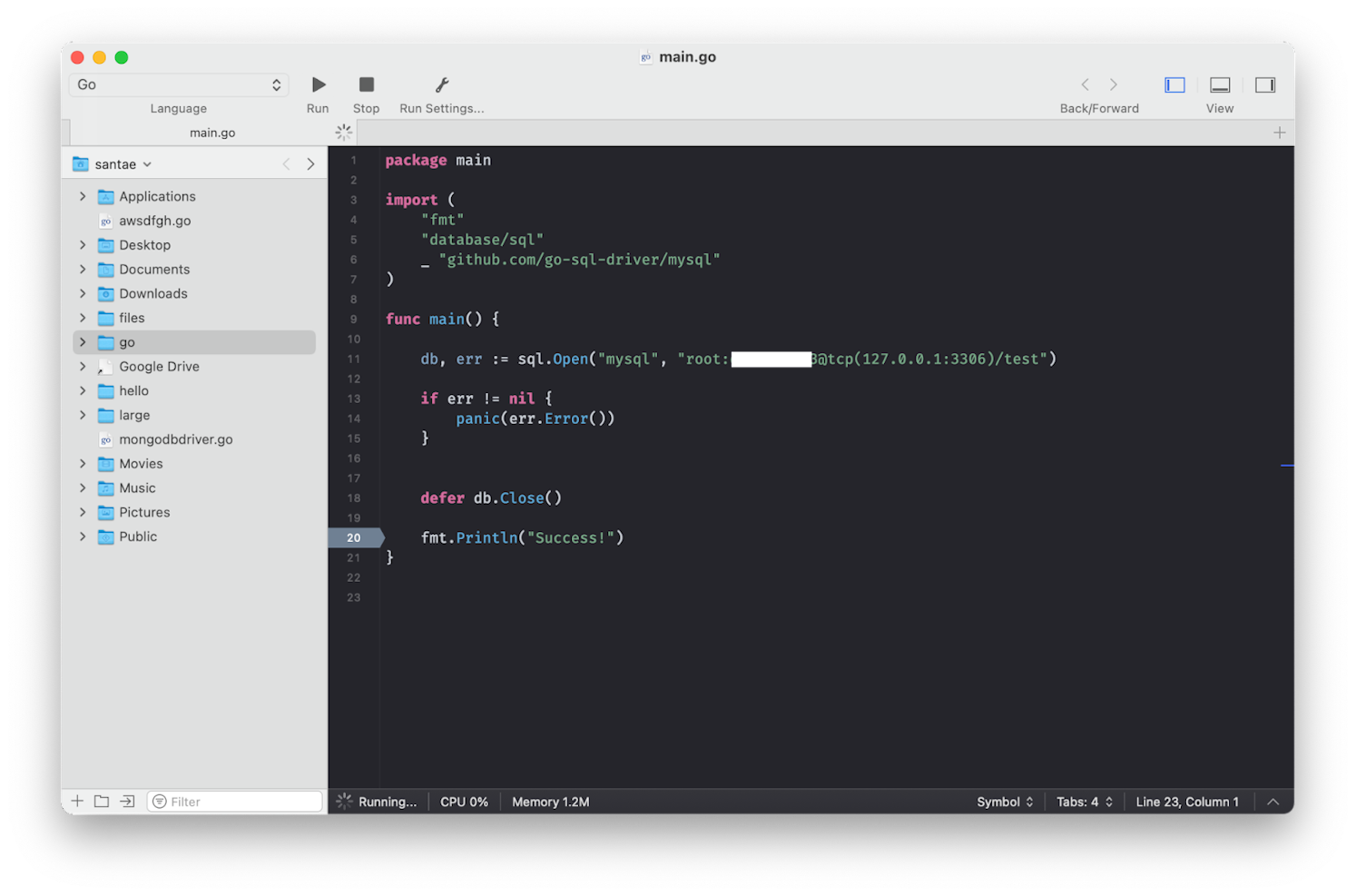 How To Use Golang With Mysql