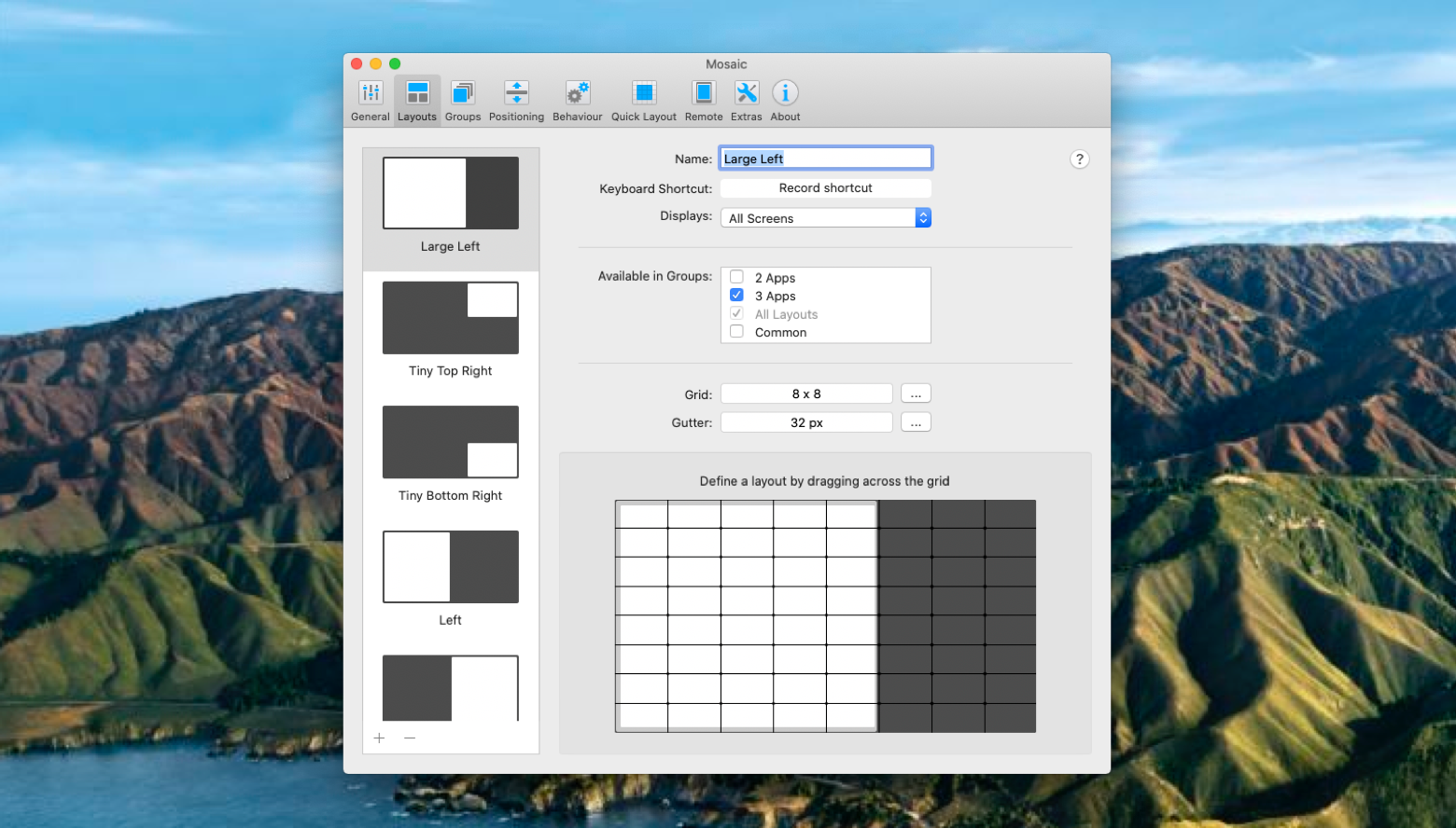 How to tile open windows on Mac