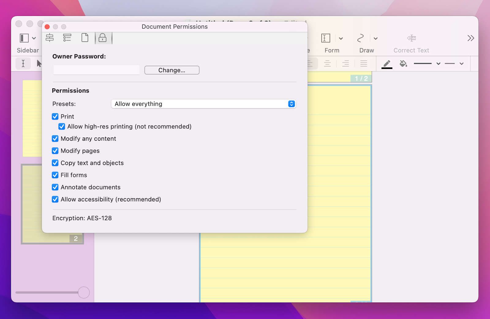 How to remove password from PDF on Mac