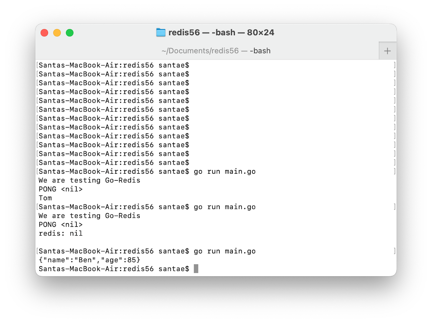 How To On Using Redis As A Database For Golang Projects