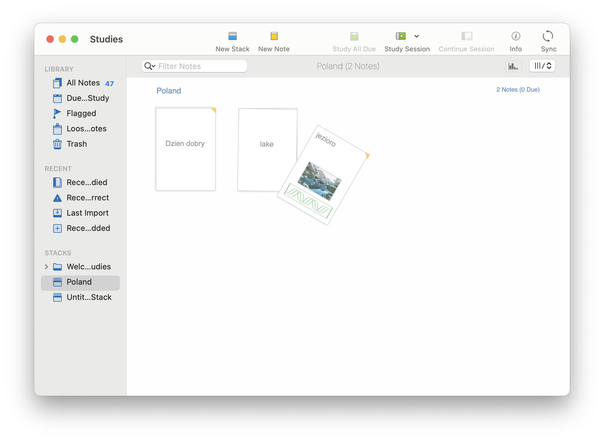 How to create flashcards on your Mac