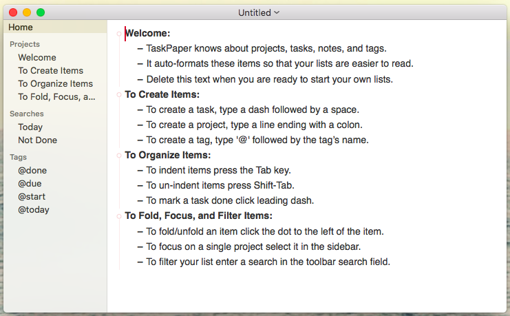 Simple List-Making Apps