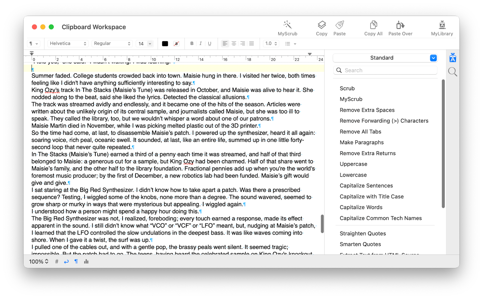 How to enable read text on Mac