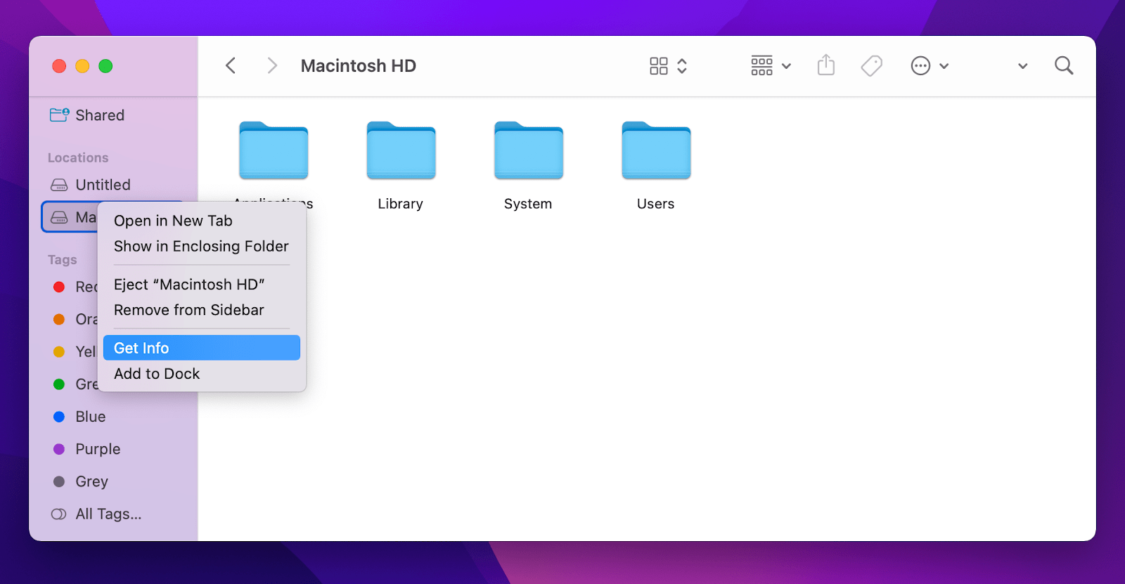 How to check the storage space on your Mac